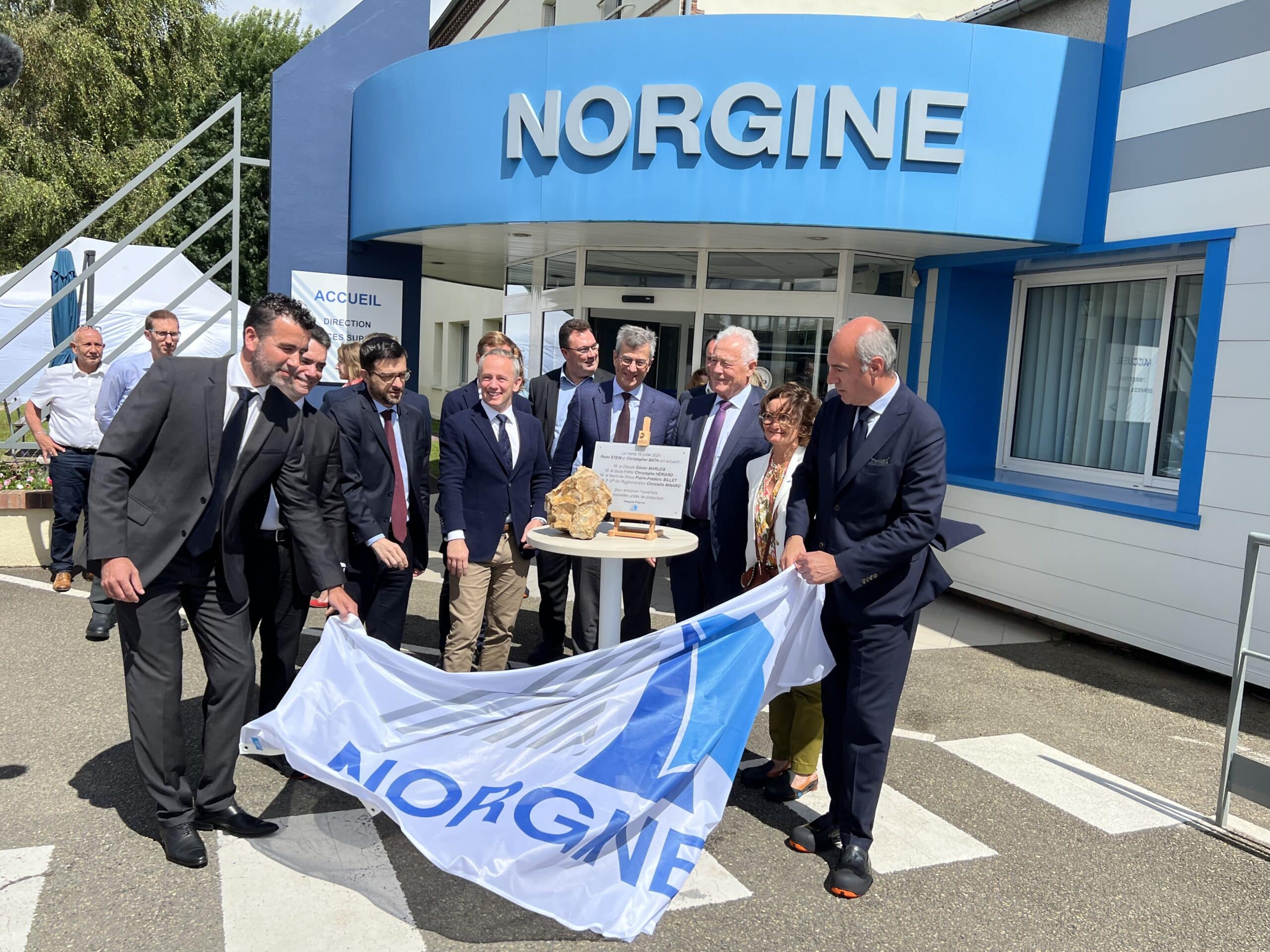 Norgine investit 18 millions d’euros à Dreux - Dreux